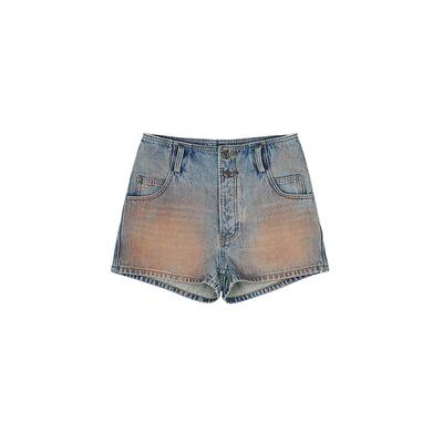【ENG】Effet de Soleil可翻腰头牛仔短裤女装新品26夏