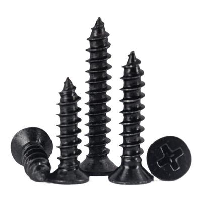 汉固威碳钢沉头黑色KA自攻M1-M6