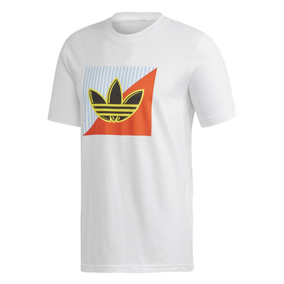 Adidas/阿迪达斯正品三叶草DIAGONAL LOGO T男子短袖T恤FM3389
