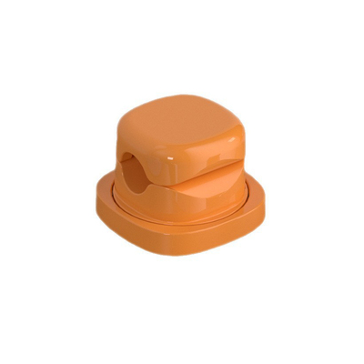 桌面理线器可旋转数据线桌下固线收纳整理集线手机充电线夹固定器