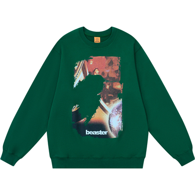 beaster小恶魔卫衣复古