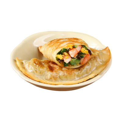 和标准黄瓜虾仁纸皮馅饼控卡饱腹