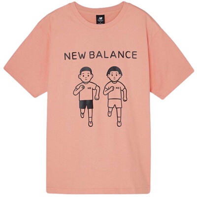 nb联名张子枫同款半袖可爱t恤