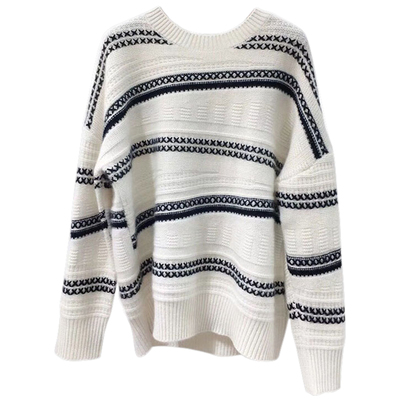 zui美的一件斜杠新款纯山羊绒衫