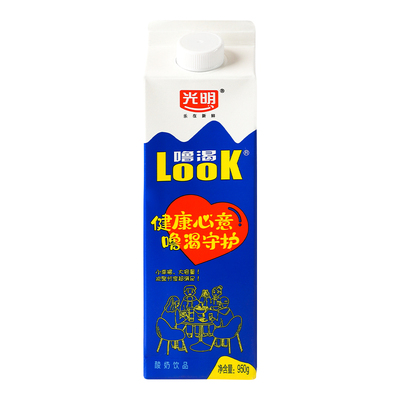 光明look酸奶餐厅超市同款