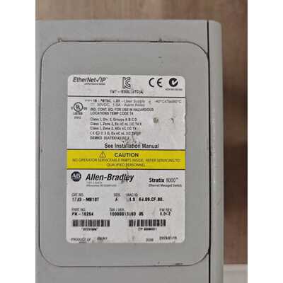 议价AB罗克韦尔Stratix 8000以太网交换机 1783-