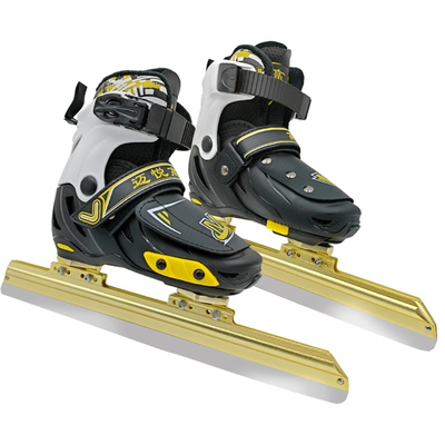 迈悦高速滑刀淬火合金支架冰刀鞋