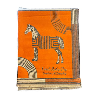 冬季韩版加厚围巾披肩女