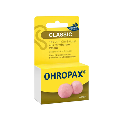 德国ohropax蜡丸耳塞防噪音睡眠