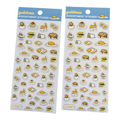 PVC平面蛋黄哥gudetama手账贴纸