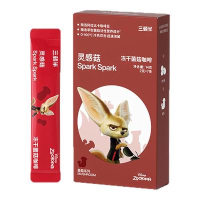 三顿半|迪士尼疯狂动物城合作款冻干菌菇咖啡7条周享装