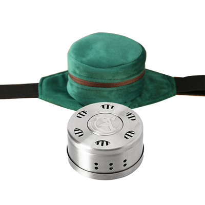 艾灸盒观二心便携式驱寒钢盒排湿