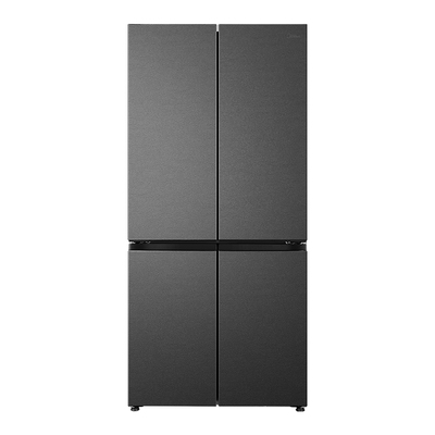 【新品】美的熊墩墩系列601L超薄零嵌入式冰箱十字四门家用大容量