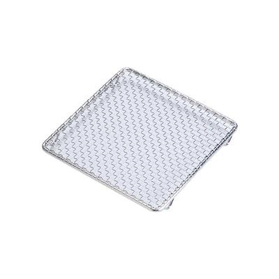 304食品级不锈钢网架烧烤架带脚烤肉架户外沥油水圆形方形网格架