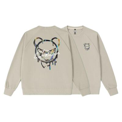 镭射卫衣hipanda套头潮