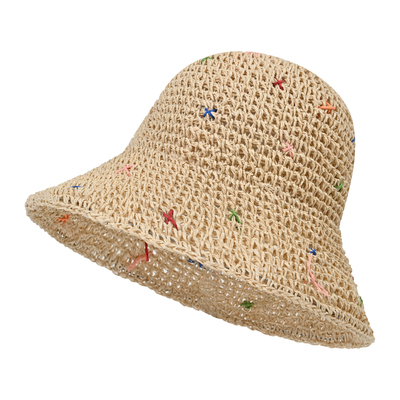 遮阳帽大帽檐显脸小海边度假帽子