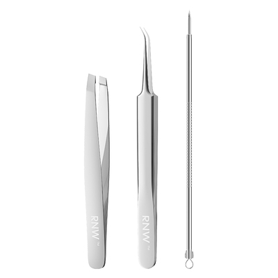 rnw超细粉刺针细胞夹套装镊子去黑头刮闭口神器挑挤痘祛痘针工具