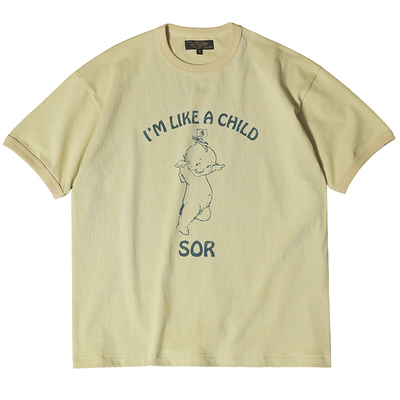 Secondorder美式复古麻棉感Tee