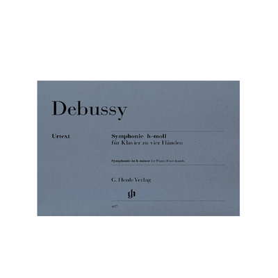 德彪西B小调交响曲钢琴四手联弹