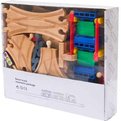 勒酷木质轨道玩具拓展包
