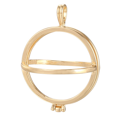 致闺蜜男女香丸球香囊球吊坠空托