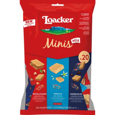 Loacker/莱家进口迷你威化饼干