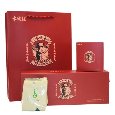 水城春红茶贵州高山云雾养胃红茶新品礼盒一芽一叶条装150g*2条