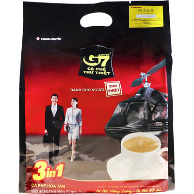 g7越南三合一进口原味提神咖啡粉