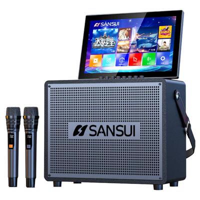 山水E2S音响广场舞户外K歌十大名牌带功放一体机音箱官方旗舰