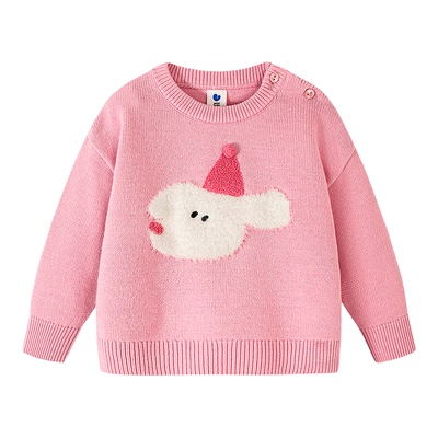迷你巴拉巴拉男女童舒适柔弹毛衣