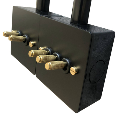 PIALT单开86型明装墙壁开关拨杆