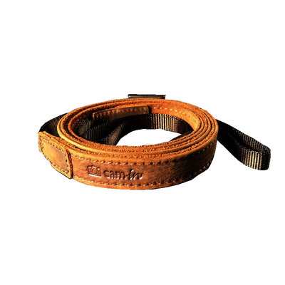 cam-in复古风格意大利真皮编织相机背带 牛皮 圆孔接口 LCS-00203