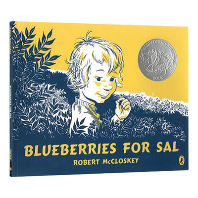 小塞尔采蓝莓 Blueberries for Sal 英文原版 启蒙阅读儿童情商培养绘本 凯迪克银奖 汪培珽书单第二阶段 正版进口书籍英文版