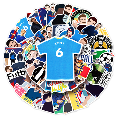 100张美国电影足球教练贴纸