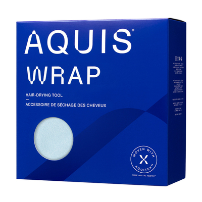 AQUIS时尚Wrap™再生纤维干发帽