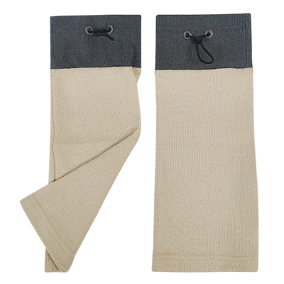 Solost 亚文化运动风拼色袜套纯棉春夏季小众设计感抽绳喇叭腿套