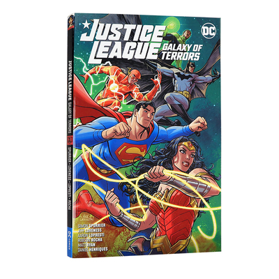 英文原版 DC漫画  Justice League: Galaxy of Terrors 正义联盟：恐怖银河 漫画图画小说 进口正版书籍