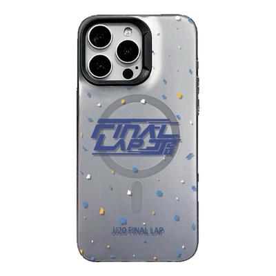 彩银磨砂磁吸无线充电适用苹果16promax手机壳新款林俊杰JJ20FINALLAP演唱会iPhone15plus应援14周边13创意12