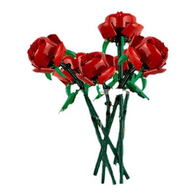 KGBOX乐高积木花束花瓶