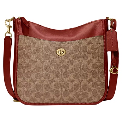 COACH/蔻驰Chaise时尚拼色斜挎包