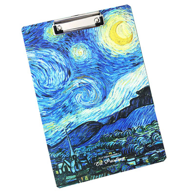 多款A4木质板夹油画书写速写垫板