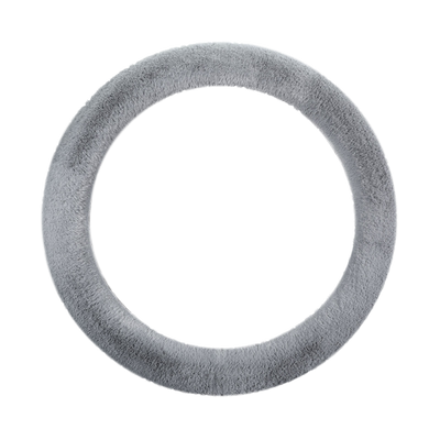 沃晶冬季优质保暖水貂绒方向盘套