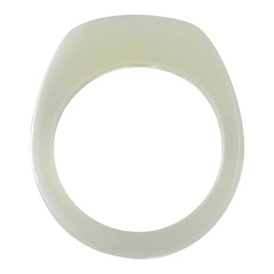 L'ELEMENTO空明和田青白玉戒指