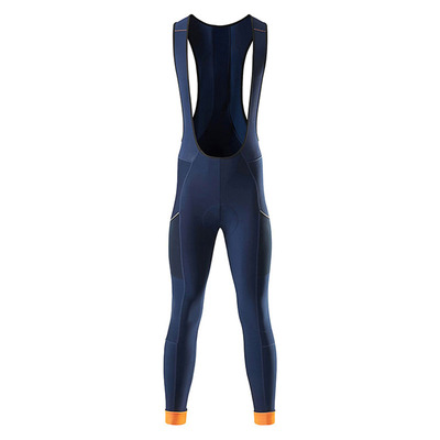 MYKILOMETRE 男款秋冬季骑行服防风保暖抓绒背带长裤自行车骑行裤