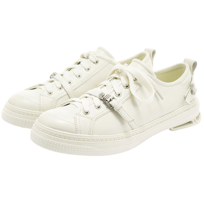 VITTORIO VENTURA薇薇燃 皮质贝壳跟运动休闲时装板鞋