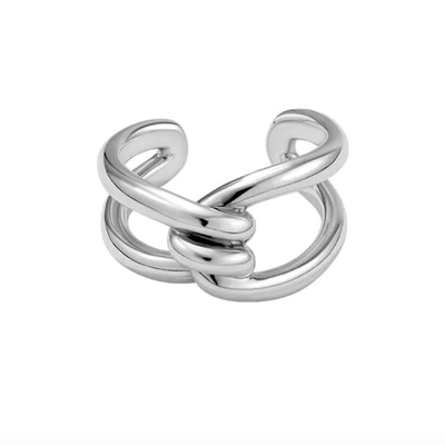 韩国verte小众925银戒指