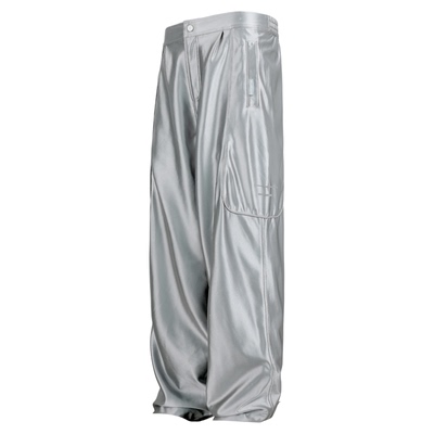 幸运星休闲裤子女宽松直筒拖地裤