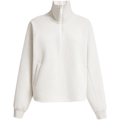 SEASON HIGH女装秋季新款时尚出街百搭立领半拉链卫衣S25333001