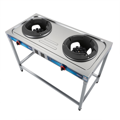 商用双灶猛火节能燃气灶液化气灶