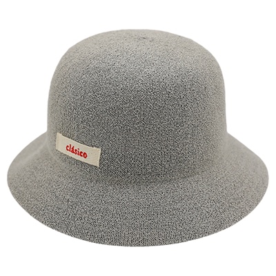 clásico针织圆顶渔夫帽